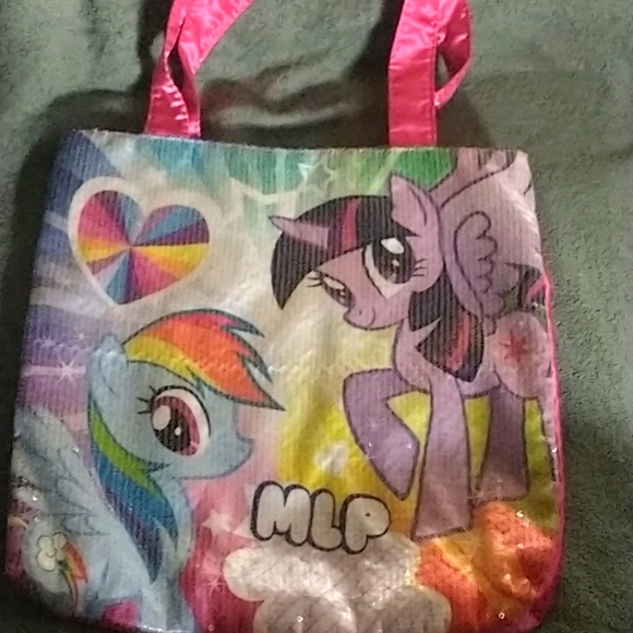 My Little Pony | Bags | Satin Sequins My Little Pony Bag | Poshmark